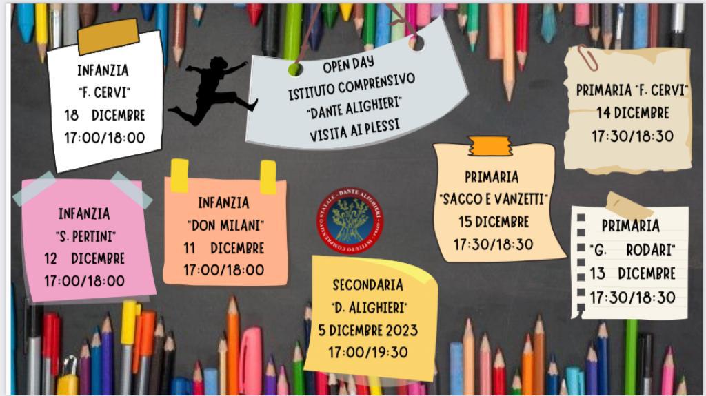 Open Day dei tre ordini - Notizie - Istituto Comprensivo "Dante ...